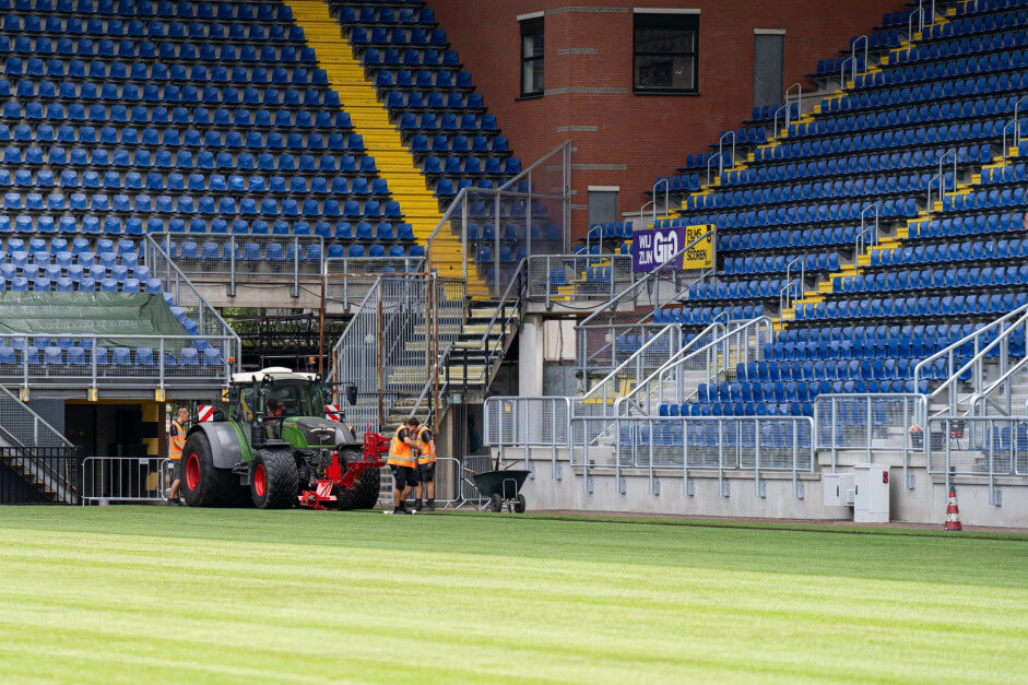 Update verbouwing Rat Verlegh Stadion: nieuwe grasmat