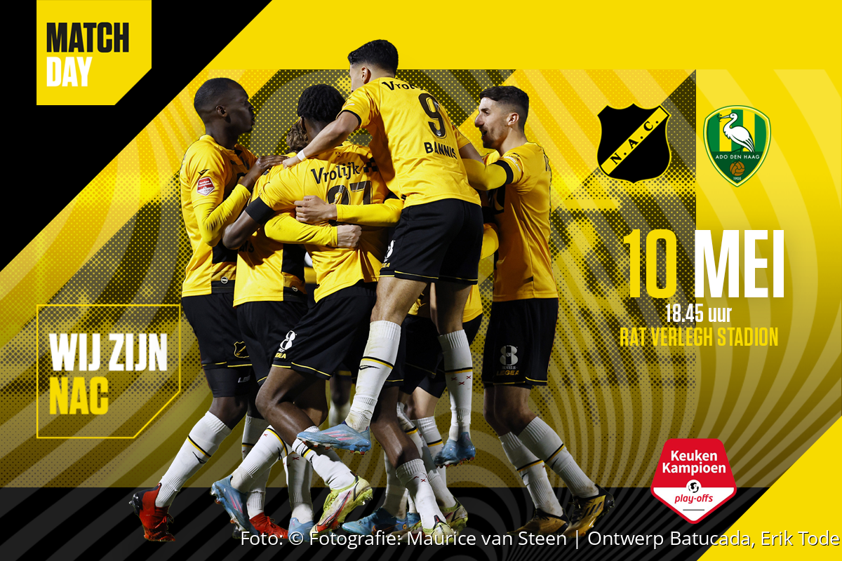 MATCHDAY: NAC – ADO Den Haag